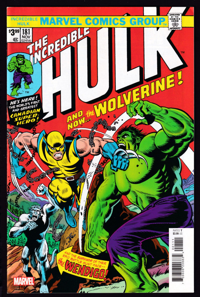 INCREDIBLE HULK #181 FACSIMILE EDITION – Comic Detective